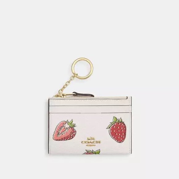 Coach | Bags | Nwt Coach Strawberry Id Case | Poshmark